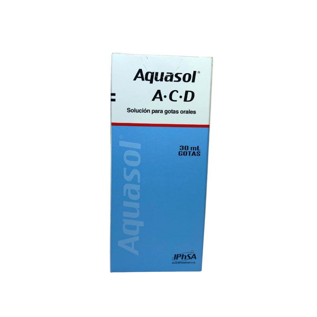 Aquasol A-C-D Gotas oral x 30ml - Farma Clever | Cuidamos de tu salud y ...